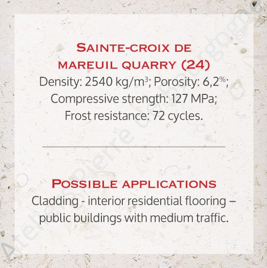 Limestone Flooring Tiles | Massangis Limestone - Burgundy Limestone